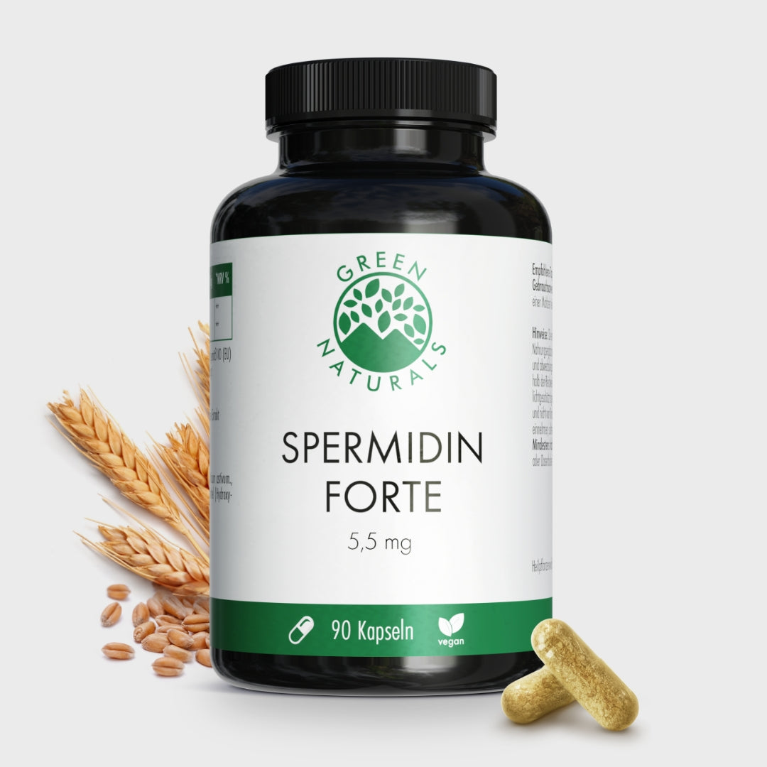 Spermidin forte 5,5 mg – Green Naturals